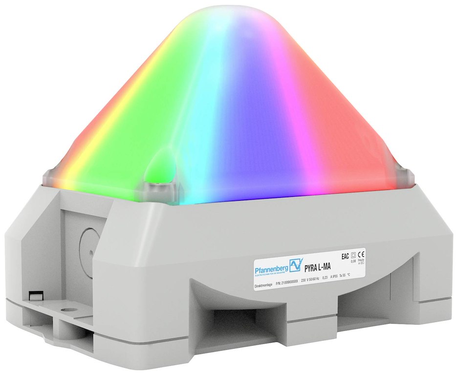 Pfannenberg PY L-M / PY L-M-RGB optičko-akustički generator signala