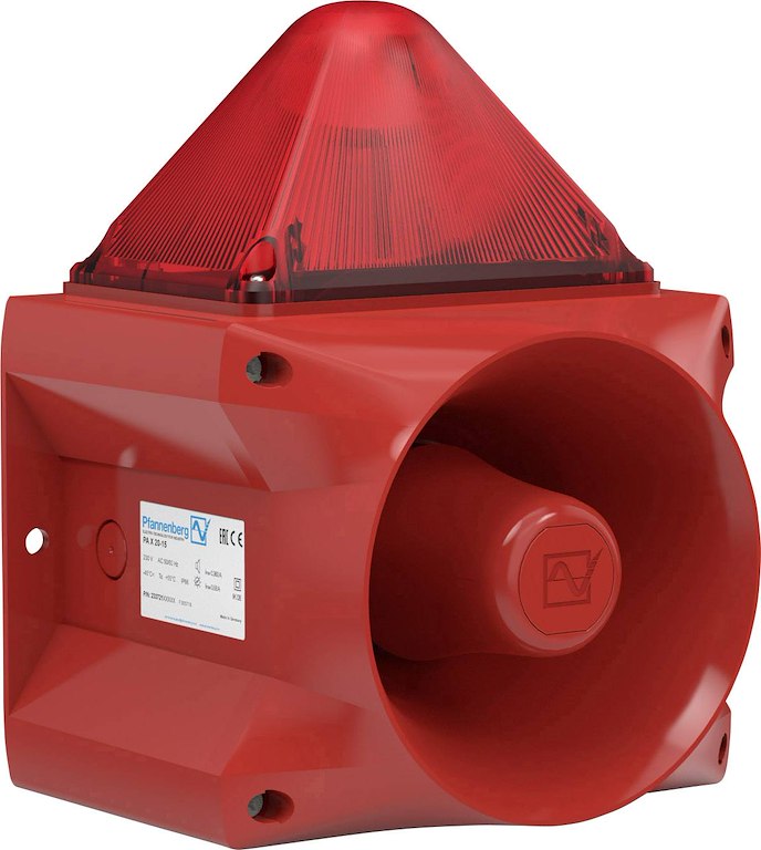 Pfannenberg PA X 20-15 24 DC RD optičko-akustički generator signala crvena
