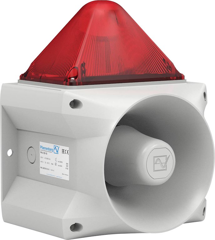 Pfannenberg PA X 20-15 230 AC RD 7035 optičko-akustički generator signala crvena
