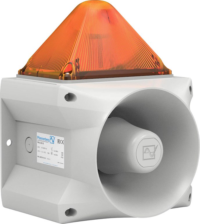 Pfannenberg PA X 20-15 230 AC AM 7035 optičko-akustički generator signala narandžasta