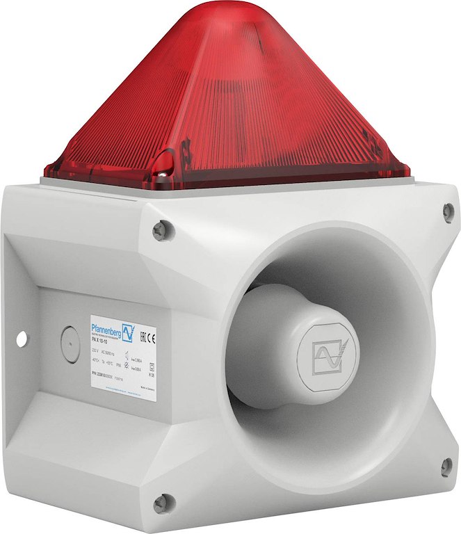 Pfannenberg PA X 10-10 24 DC RD 7035 optičko-akustički generator signala crvena
