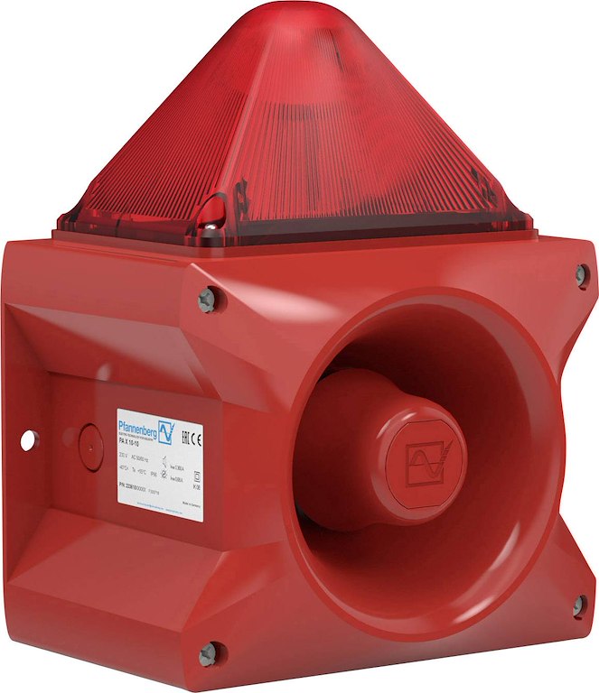 Pfannenberg PA X 10-10 24 DC RD optičko-akustički generator signala crvena