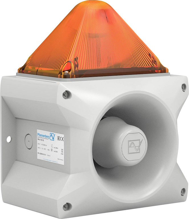 Pfannenberg PA X 10-10 24 DC AM 7035 optičko-akustički generator signala narandžasta