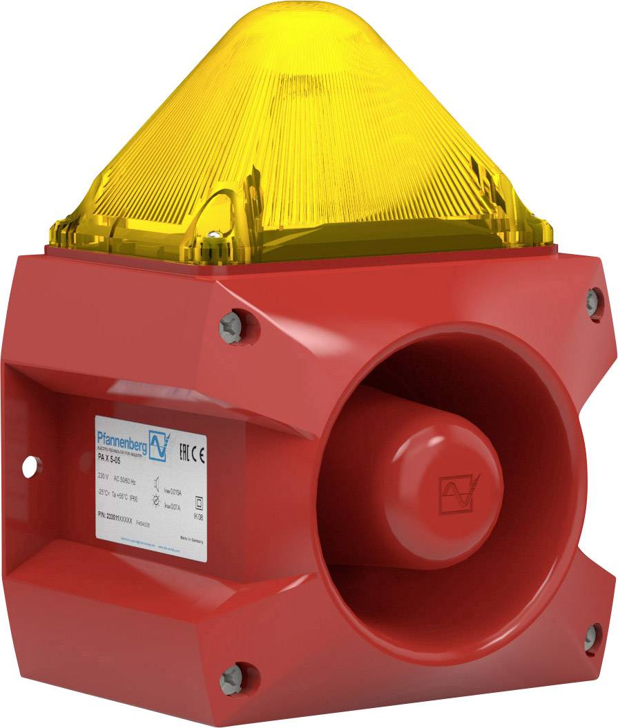 Pfannenberg PA X 5-05 24 DC YE optičko-akustički generator signala žuta