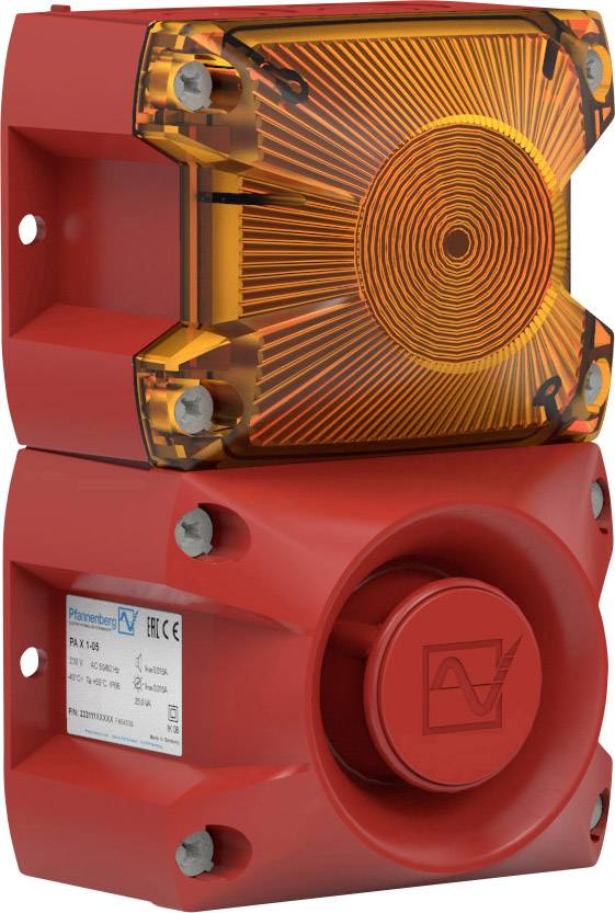 Pfannenberg PA X 1-05 24 DC AM optičko-akustički generator signala narandžasta