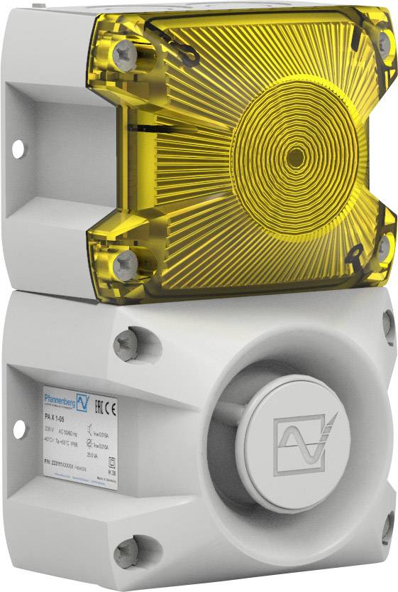 Pfannenberg PA X 1-05 230 AC YE 7035 optičko-akustički generator signala žuta