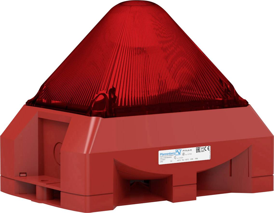 Pfannenberg PY X-LA-15 24 DC RD 3000 optičko-akustički generator signala crvena