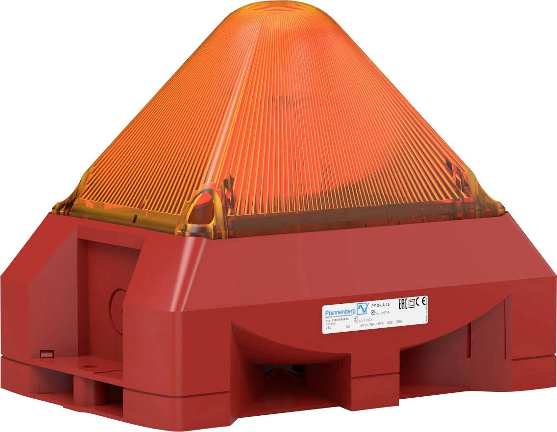Pfannenberg PY X-LA-15 24 DC AM 3000 optičko-akustički generator signala narandžasta