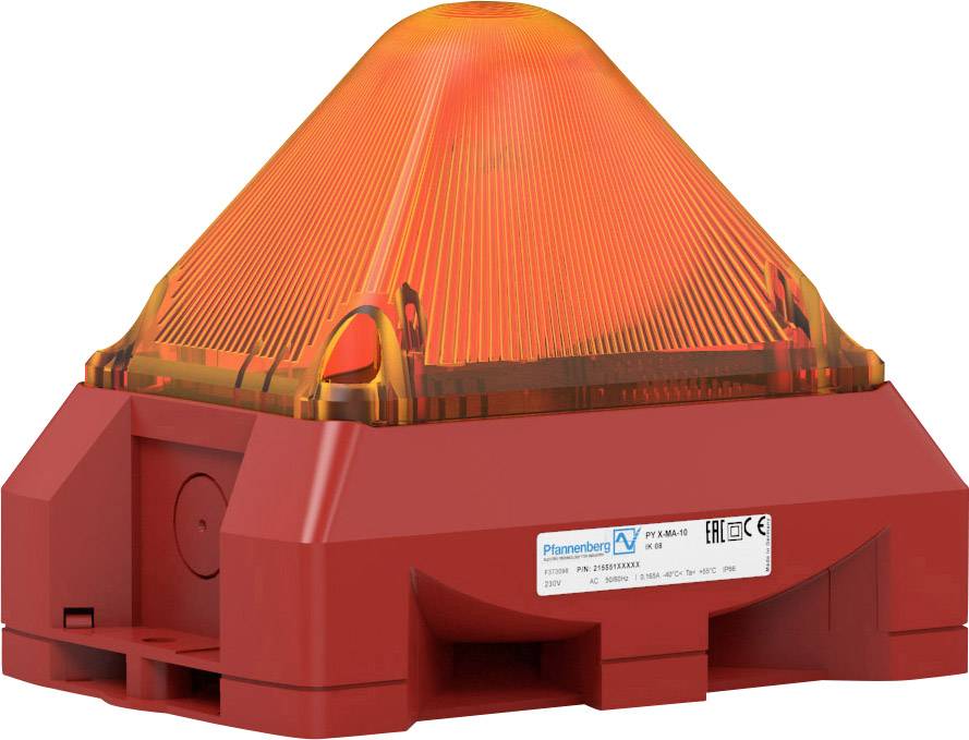 Pfannenberg PY X-MA-05 10-57VDC AM RAL3000 optičko-akustički generator signala narandžasta