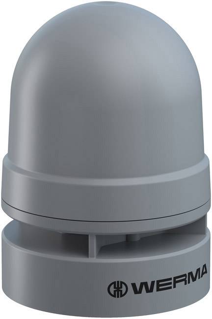 Werma Signaltechnik Mini Sounder Dauer/Puls 12VAC/DC GY upozoravajuća sirena stalni ton, impulsni ton 95 dB