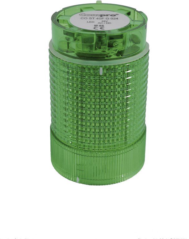 COMPRO CO ST 40 24 V/DC, 24 V/AC 75 dB IP65 40 mm zelena