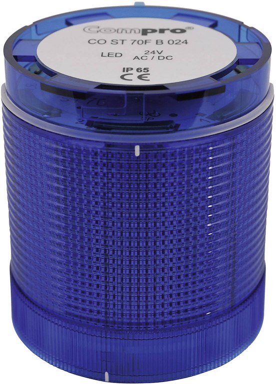 COMPRO CO ST 70 24 V/DC, 24 V/AC 75 dB IP65 70 mm plava
