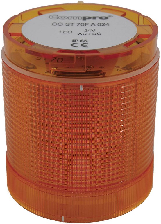 COMPRO CO ST 70 24 V/DC, 24 V/AC 75 dB IP65 70 mm zuta