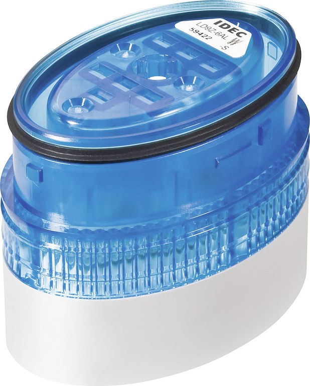 IDEC LD9Z-6ALW-S 24 V/DC, 24 V/AC 90 dB IP65 plava