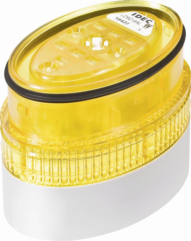 IDEC LD9Z-6ALW-Y 24 V/DC, 24 V/AC 90 dB IP65 žuta