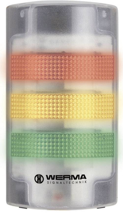 WERMA KOMBISIGN 71 230 V/AC IP65 45 mm bela