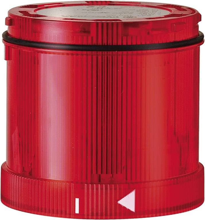 WERMA KOMBISIGN 71 12 V/AC, 12 V/DC IP65 70 mm crvena