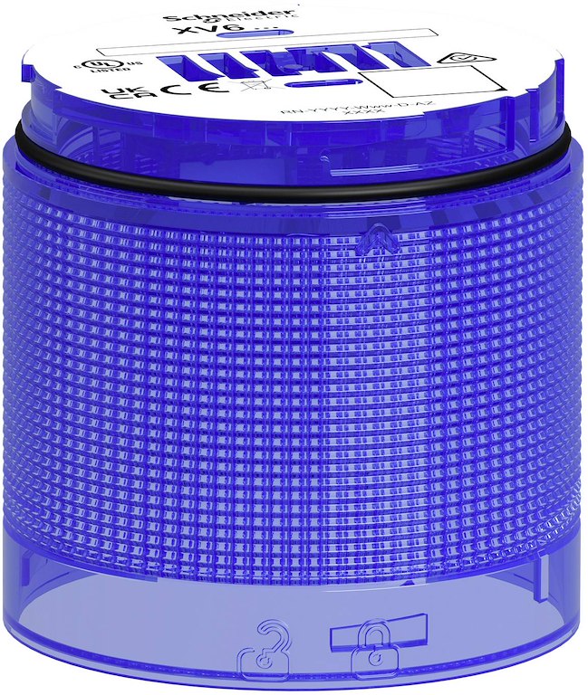 SCHNEIDER XV6C66 26.4 V, 24 V IP65 60 mm plava