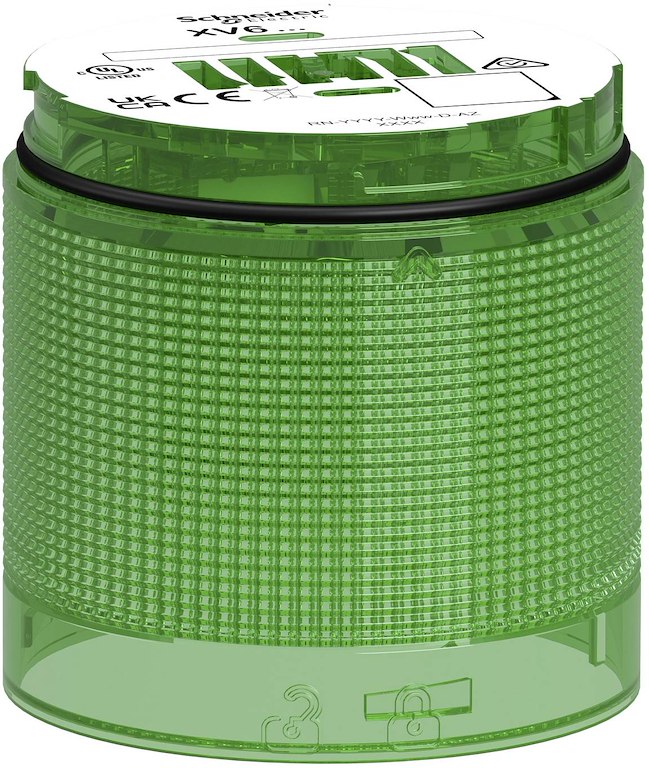 SCHNEIDER XV6C23 26.4 V, 24 V IP65 60 mm zelena