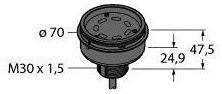TURCK B-TL70DXN2-5 IP65