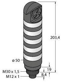 TURCK TL50C5ALSKQ IP67 50 mm