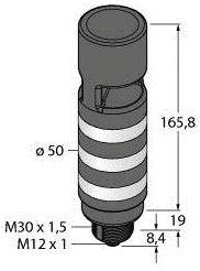 TURCK TL50BL3AOSKQ IP67 50 mm