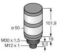 TURCK TL502KQ IP67 50 mm