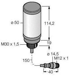 TURCK CL50BXXPQP IP67 50 mm