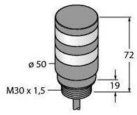 TURCK TL50BLR1B1 IP67 50 mm