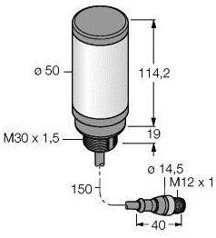 TURCK CL50GXXNQP IP67 50 mm