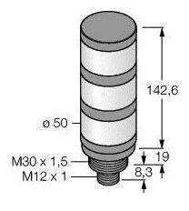 TURCK TL50HGYRQ IP67 50 mm
