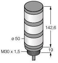 TURCK TL50HWYR IP67 50 mm