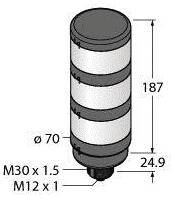 TURCK TL70DXN2GYRQ IP65 70 mm