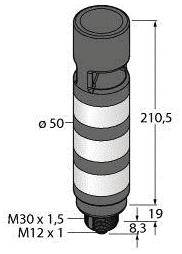 TURCK TL503AOSIKQ IP67 50 mm