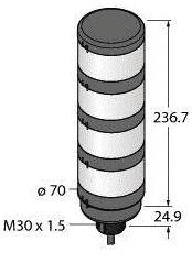 TURCK TL70BGYRCQP IP65 70 mm