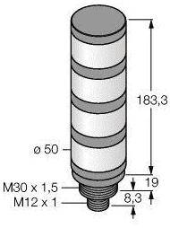 TURCK TL50HBGYRQ IP67 50 mm