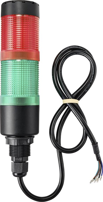 TRU COMPONENTS TC-9539292 24 V/DC, 24 V/AC 90 dB IP20 40 mm crvena, zelena