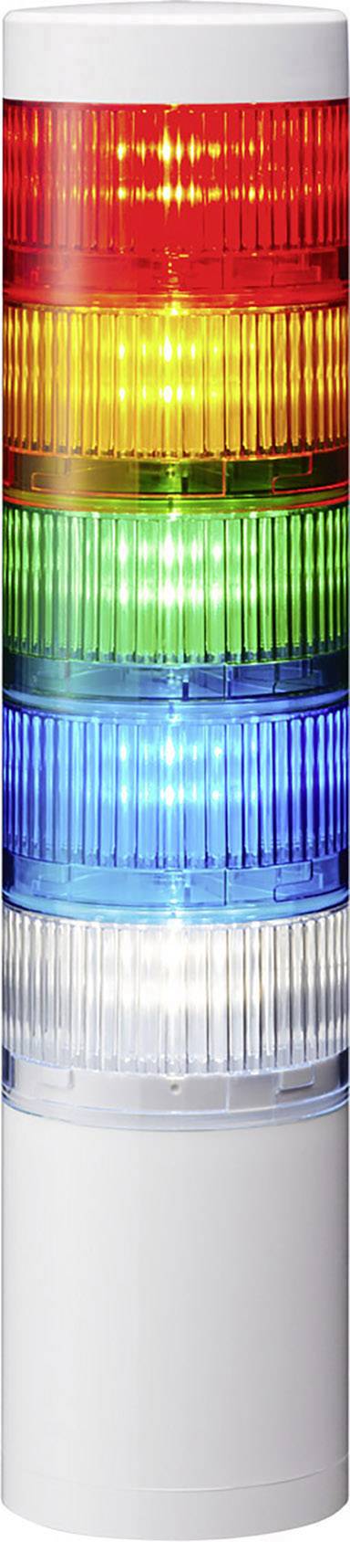 PATLITE LR7-502WJNW-RYGBC 24 V/DC 80 dB IP65 70 mm bela (svetsocivaa)
