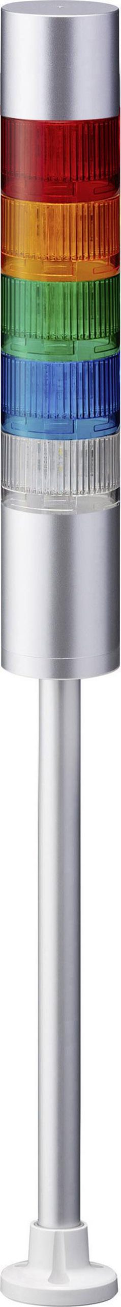 PATLITE LR6-502PJBU-RYGBC 24 V/DC 4 tonova 80 dB IP65 60 mm srebrna