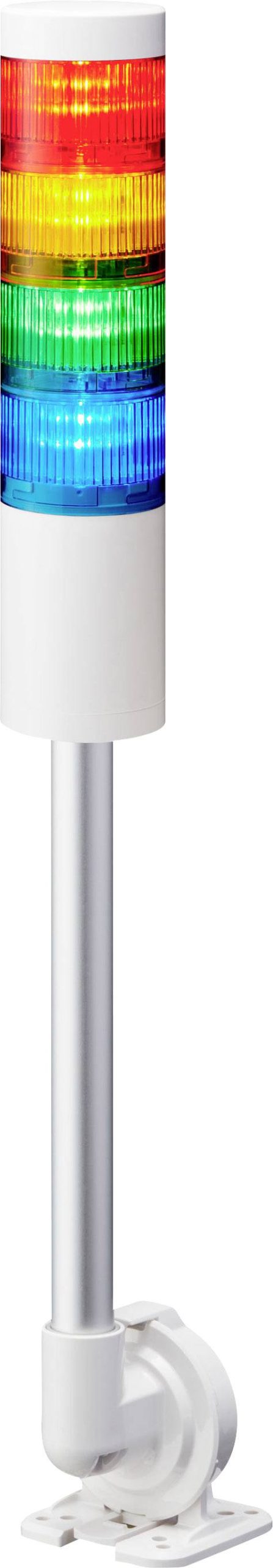 PATLITE LR6-402QJNW-RYGB 24 V/DC 80 dB IP65 60 mm bela (svetsocivaa)