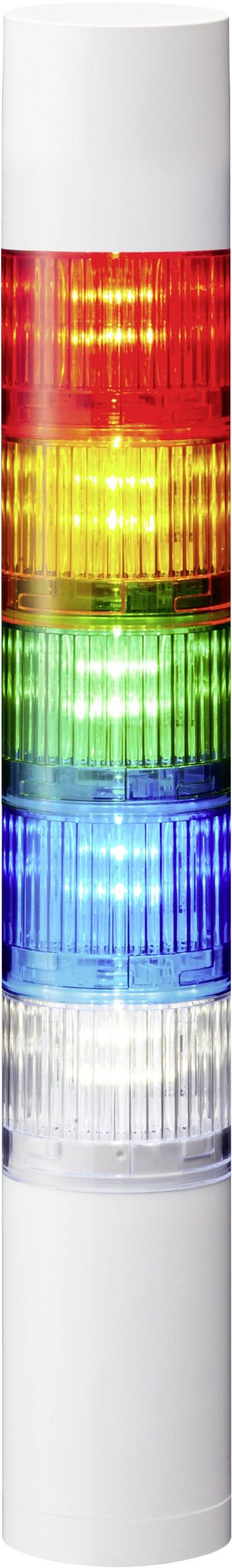 PATLITE LR5-501WJBW-RYGBC 12 V/DC 4 tonova 80 dB IP65 50 mm bela