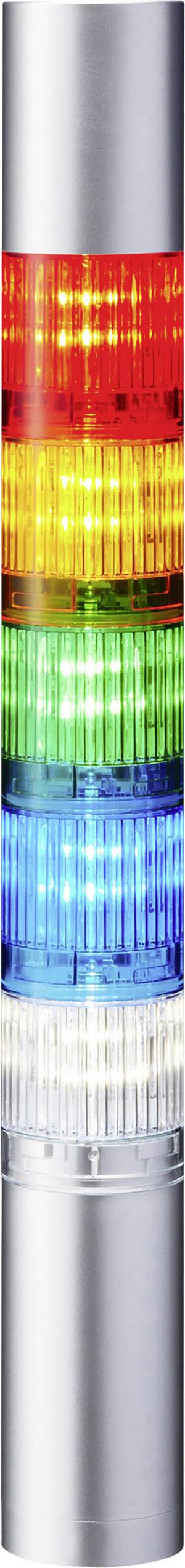 PATLITE LR4-502WJBU-RYGBC 24 V/DC 4 tonova 80 dB IP65 40 mm srebrna
