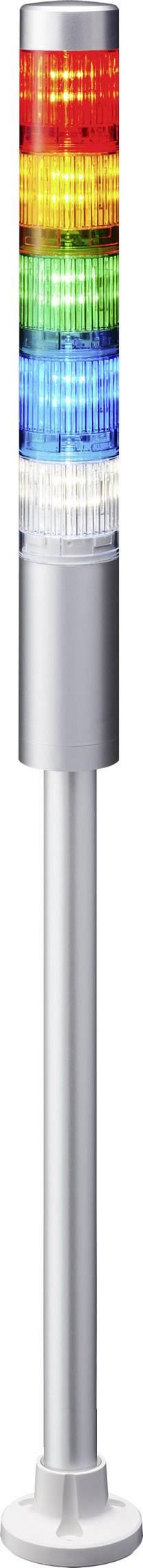 PATLITE LR4-502PJNU-RYGBC 24 V/DC 80 dB IP65 40 mm srebrna