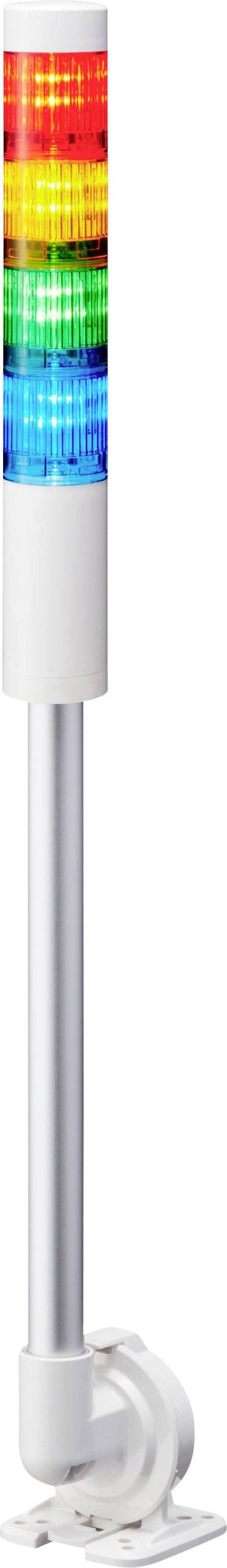 PATLITE LR4-402QJNW-RYGB 24 V/DC 80 dB IP65 40 mm srebrna