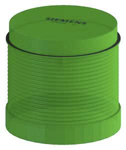 SIEMENS 8WD4400-1AC svetlosni element 12 V IP65 70 mm zelena