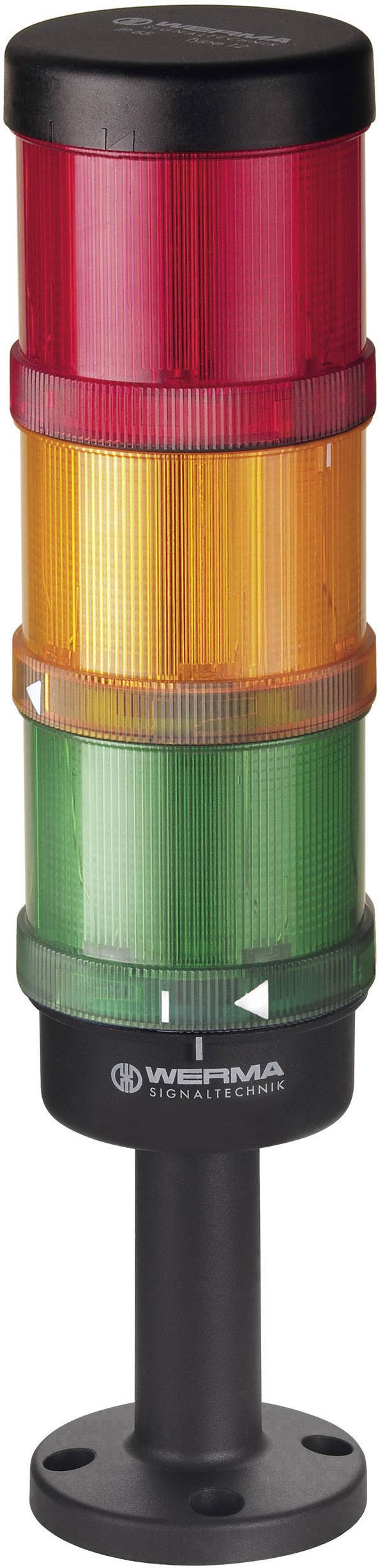 WERMA 24 V/AC, 24 V/DC IP65 70 mm crvena, žuta, zelena