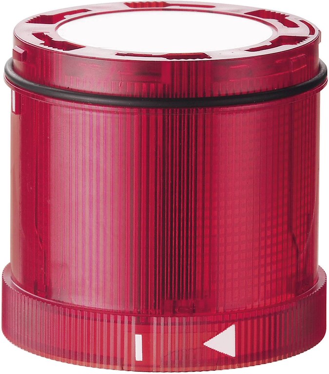 WERMA 24 V/AC, 24 V/DC IP65 70 mm crvena