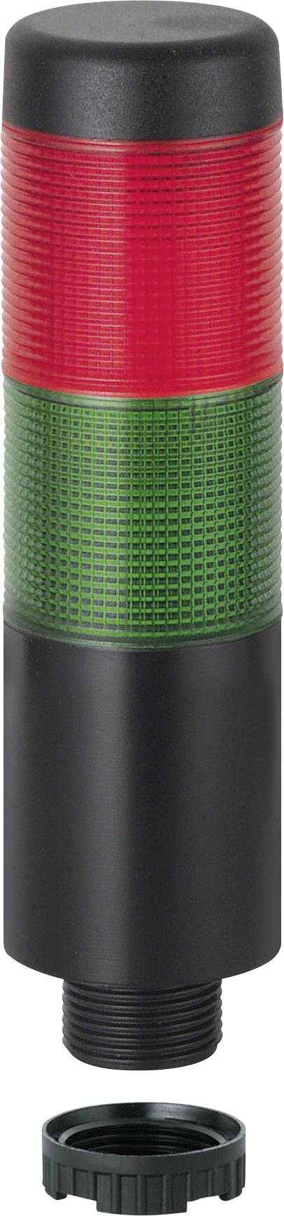 WERMA K37 24 V/AC, 24 V/DC IP65 37.5 mm zelena, crvena