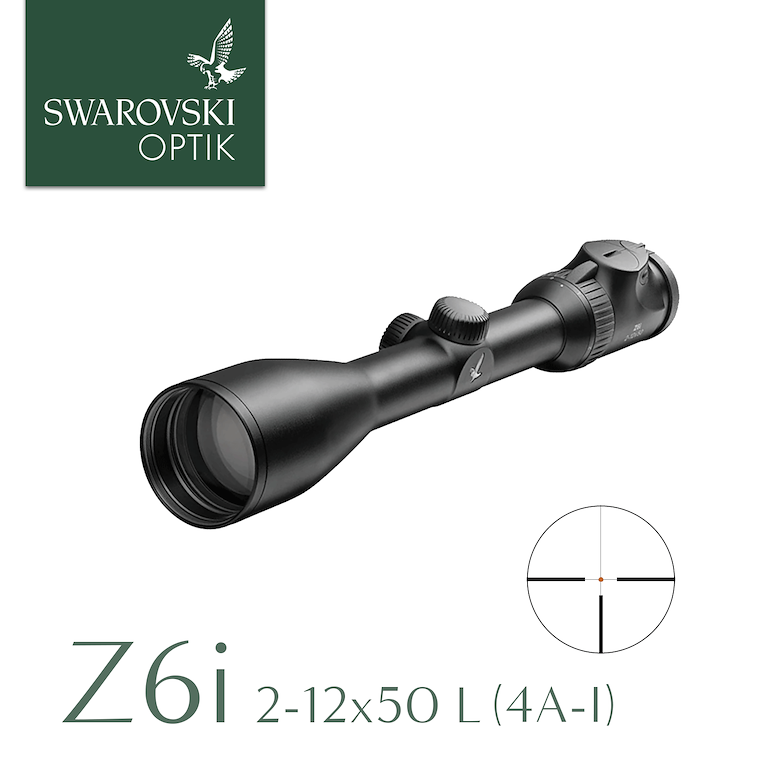 Swarovski Z6i 2-12×50 BT L (4A-I) optički nišan Gen II