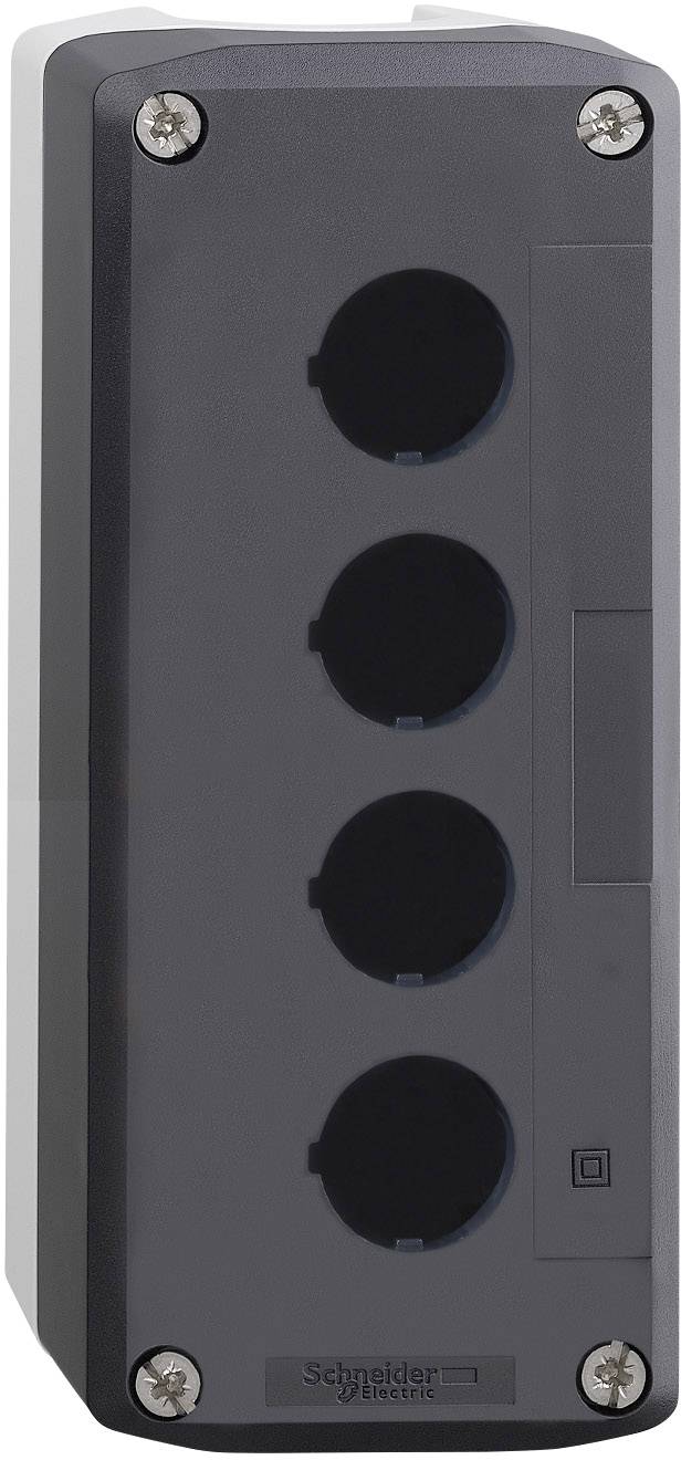 Schneider Electric XALD04 prazno kućište temno siva, svetlo siva